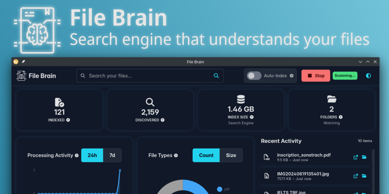 File Brain - Intelligent Local File Search & Document Finder